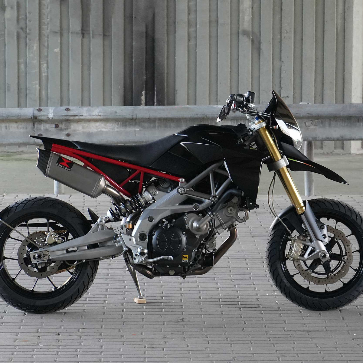 '10 APRILIA DORSODURO 750 CUSTOM – Raw Metal Racers