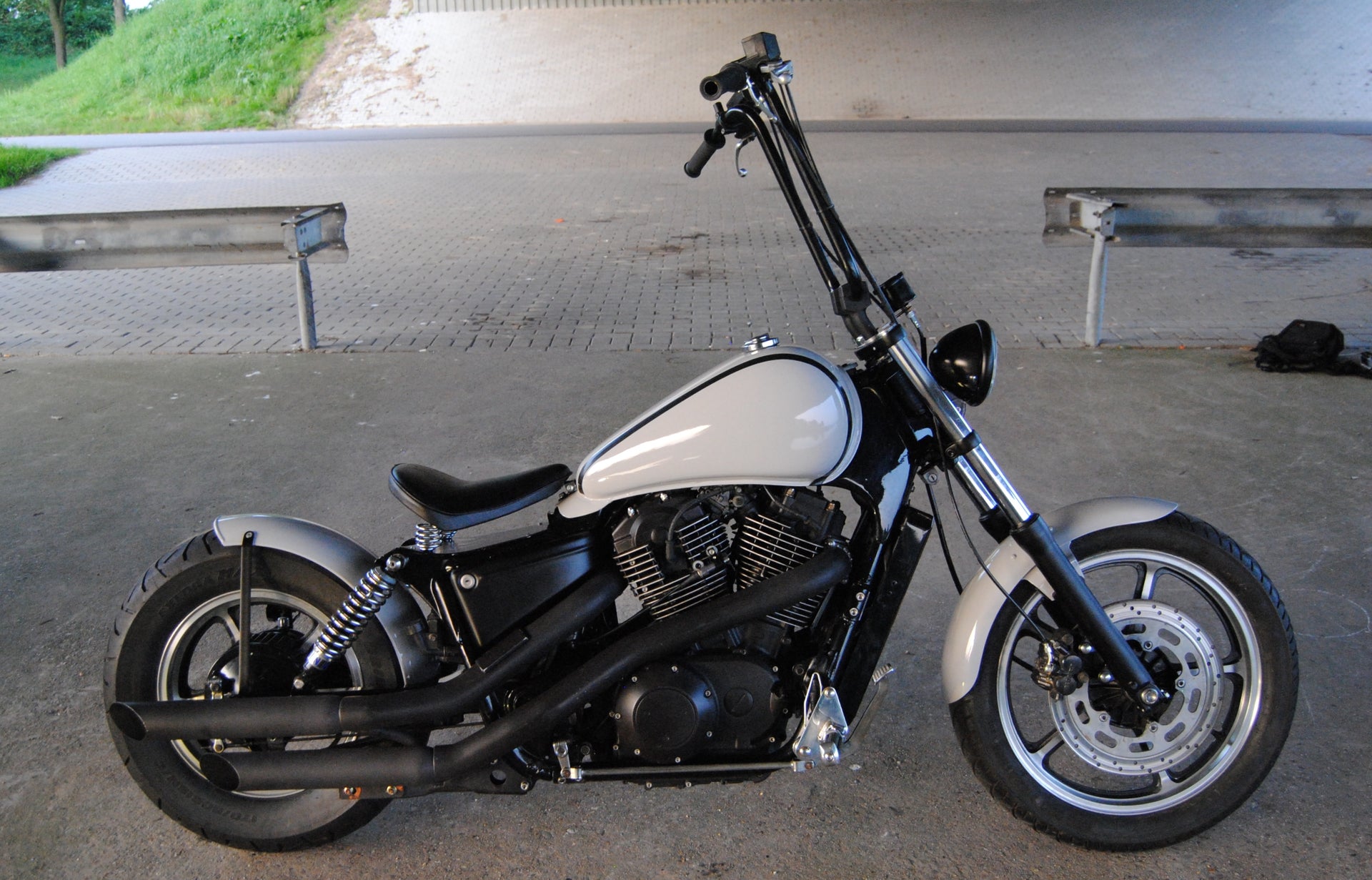 1985 Vt1100 Shadow Bobber 1985 Honda Shadow VT700C Bobber First Test