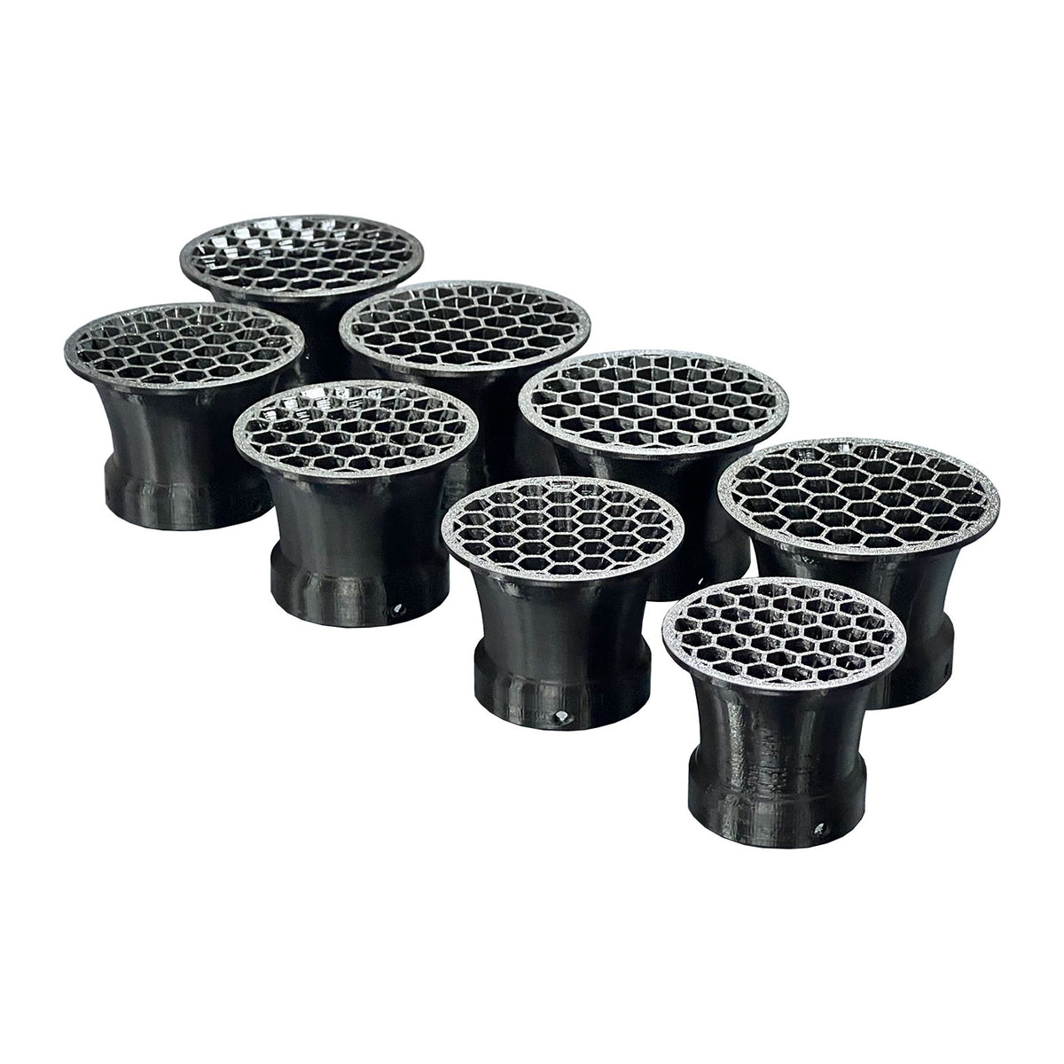 Hexagon velocity stacks (all sizes) – Raw Metal Racers
